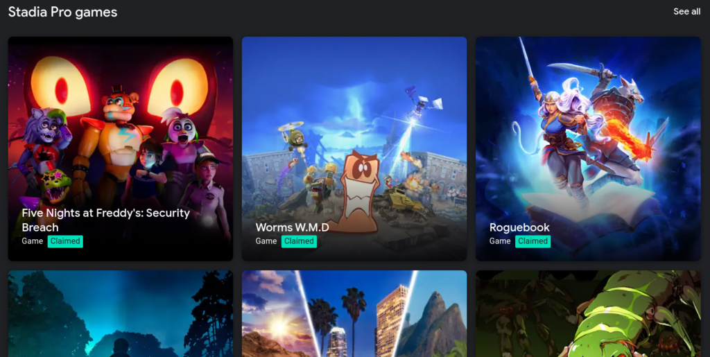 The July Stadia Pro Games are Now Available - Cloud Dosage