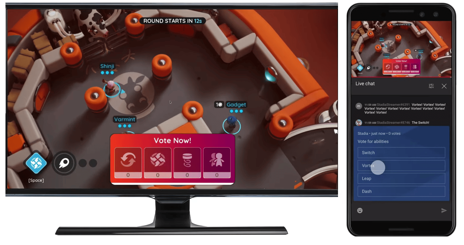 Stadia Features - Crowd Choice - Cloud Dosage