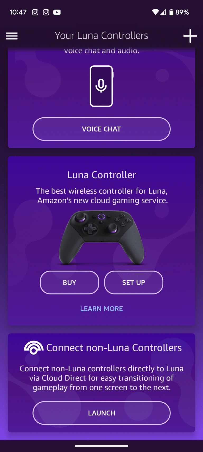 Luna has added Cloud Direct to their list of features - Cloud Dosage