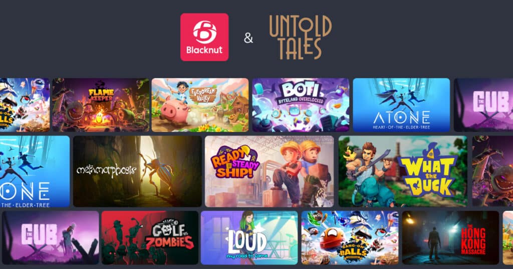 Blacknut Cloud Gaming and Untold Tales Expand Partnership With New Titles - Cloud Dosage