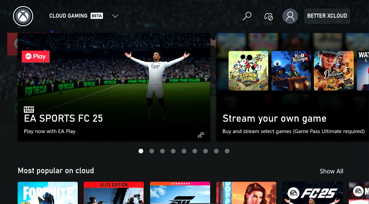 How To Play Xbox Cloud Gaming on Google TV and Android TV using Better ...