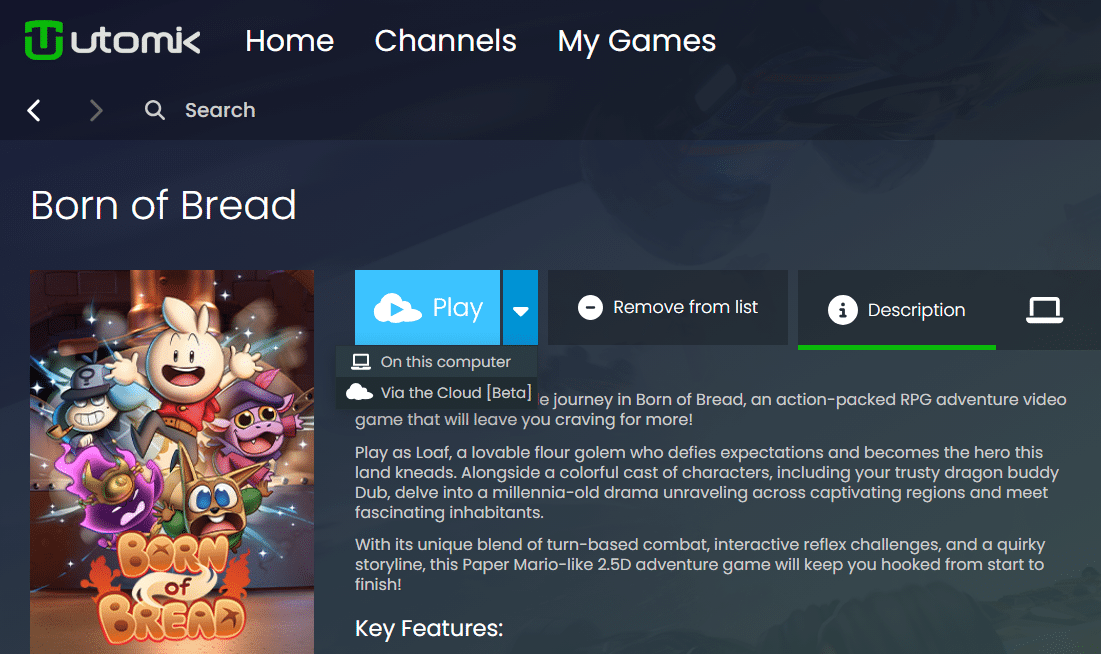 Utomik Cloud Now Available via PC in Beta - Cloud Dosage