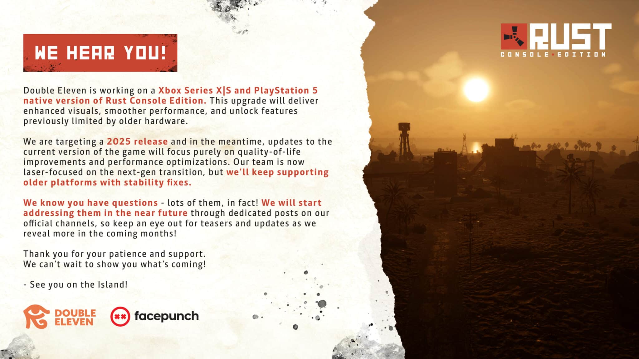 Rust: New Console Versions Coming in 2025 - Cloud Dosage