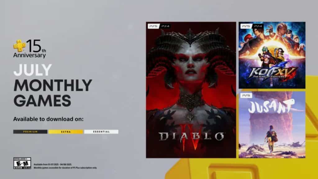 PlayStation Plus Essential Games for July 2025 Include Diablo IV ...