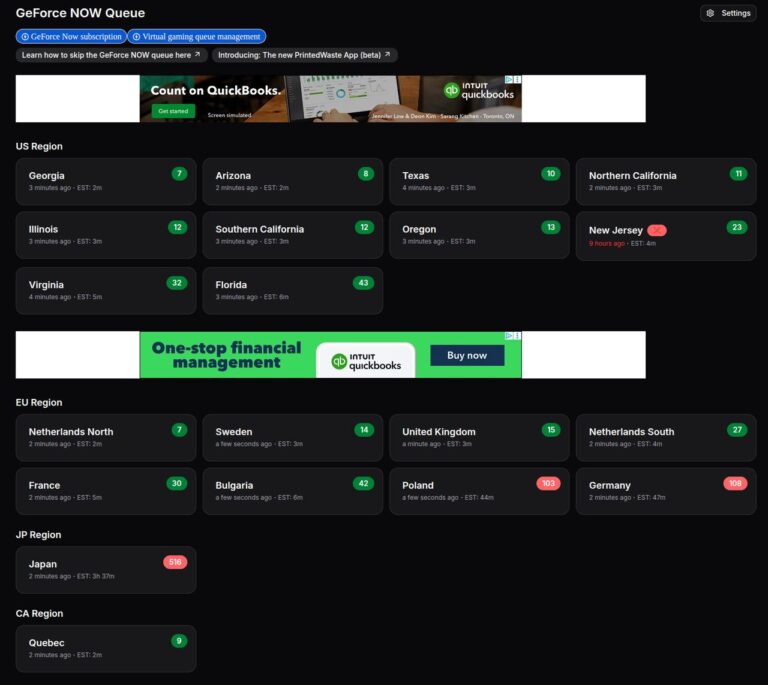PrintedWaste App Gives GeForce NOW Gamers Real-Time Queue, Game ...