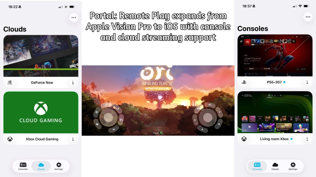 Portal: Remote Play iOS Brings Cloud and Console Streaming Together