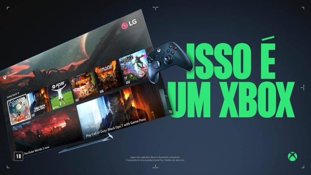 Xbox Cloud Gaming on LG TV and Fire TV in Brazil