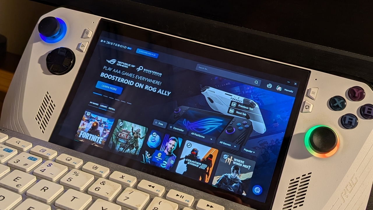Boosteroid Announces Official Support for ROG Ally Handhelds - Cloud Dosage