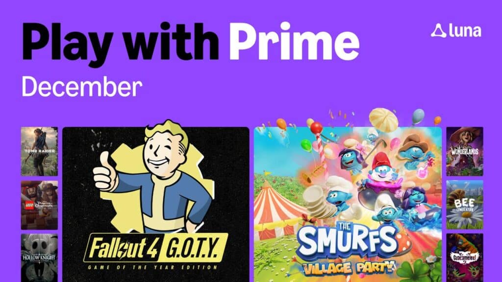 Amazon Luna Free Games Included With Prime December 2025: Fallout 4 ...