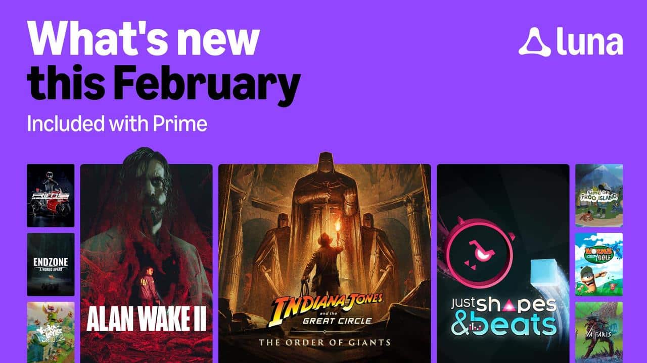 Play Free With Prime on Amazon Luna and PC This February 2026 - Cloud ...