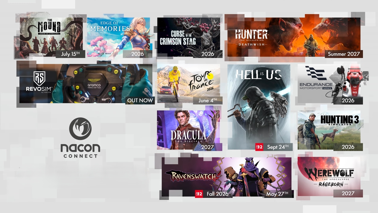 NACON Connect 2026: All Games and Updates Announced - Cloud Dosage