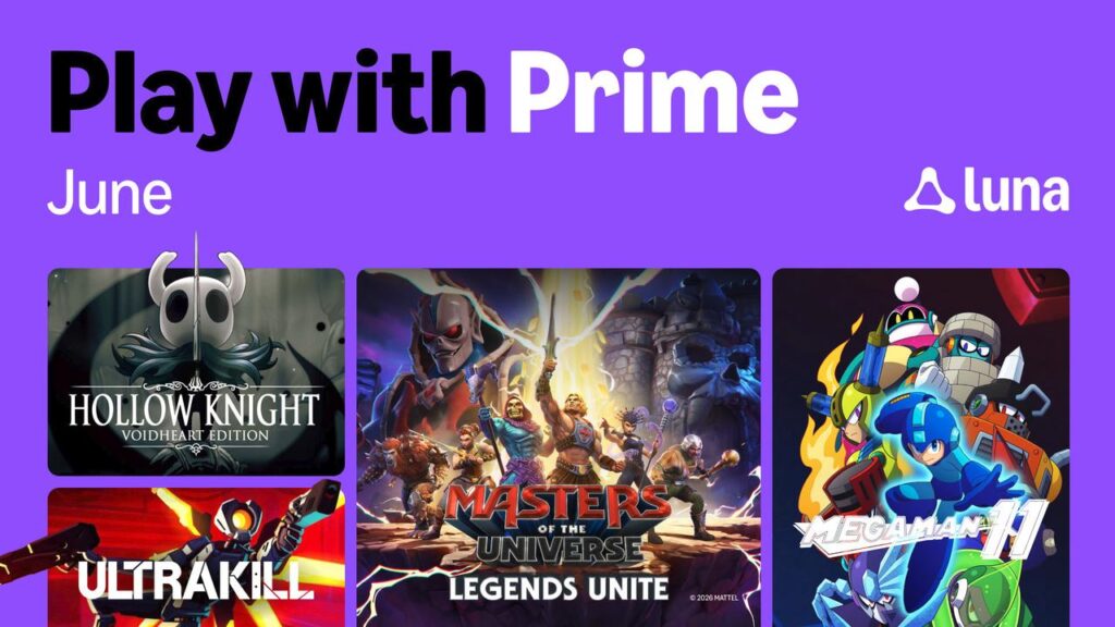 Play Free With Prime on Amazon Luna and PC This June 2026 - Cloud Dosage